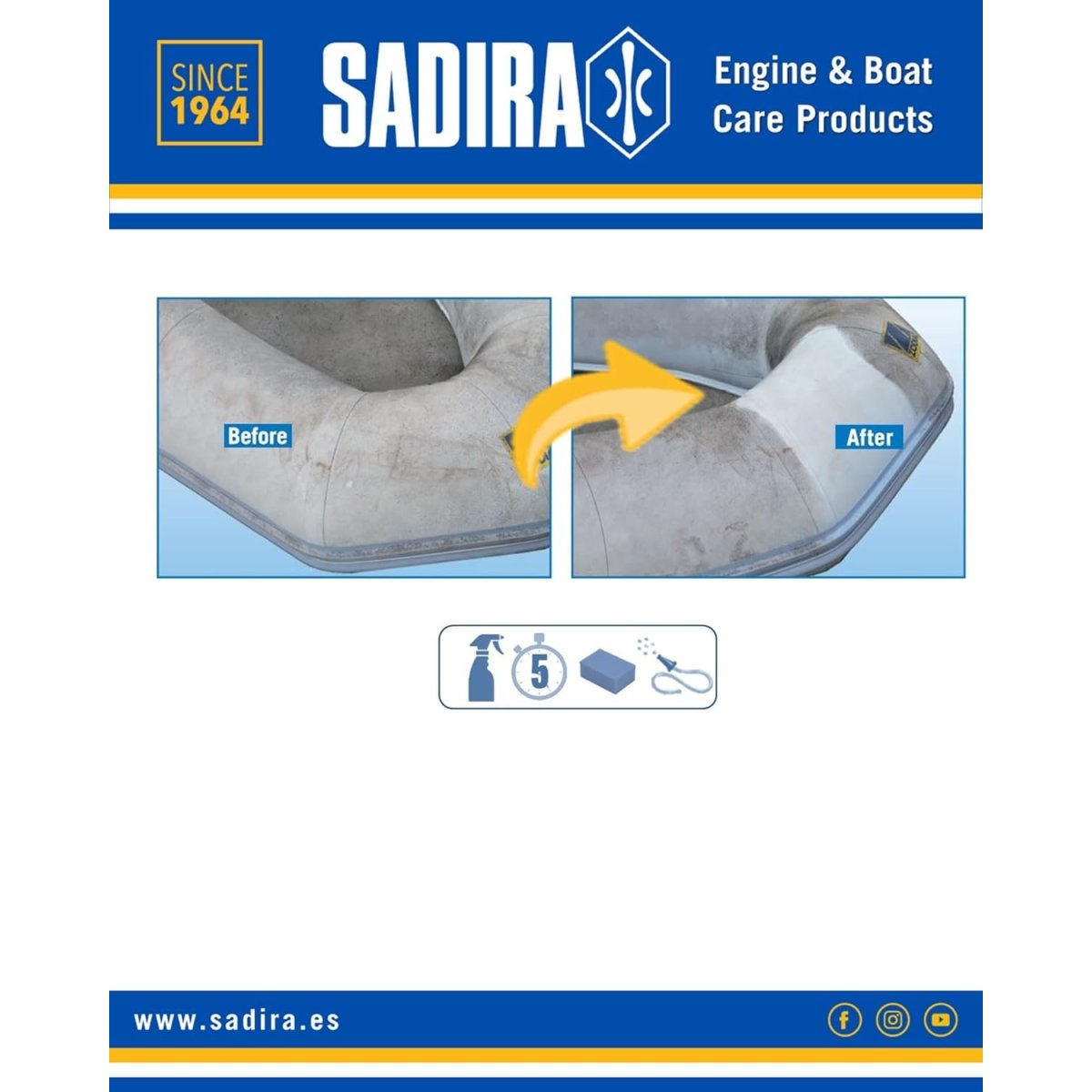 Sadira Tire Cleaner 1L